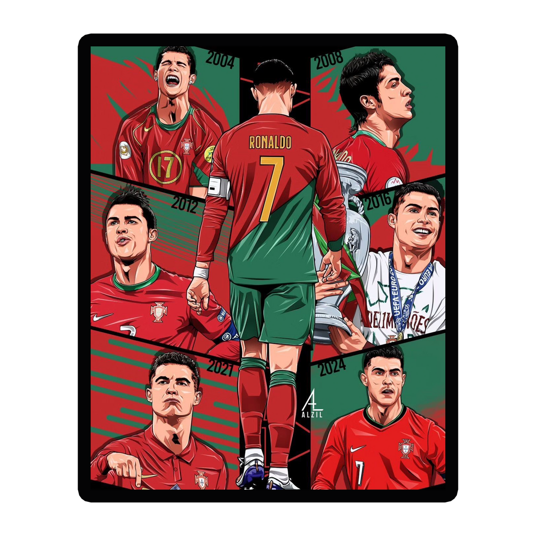 CRISTIANO RONALDO – Stickersbits Guatemala