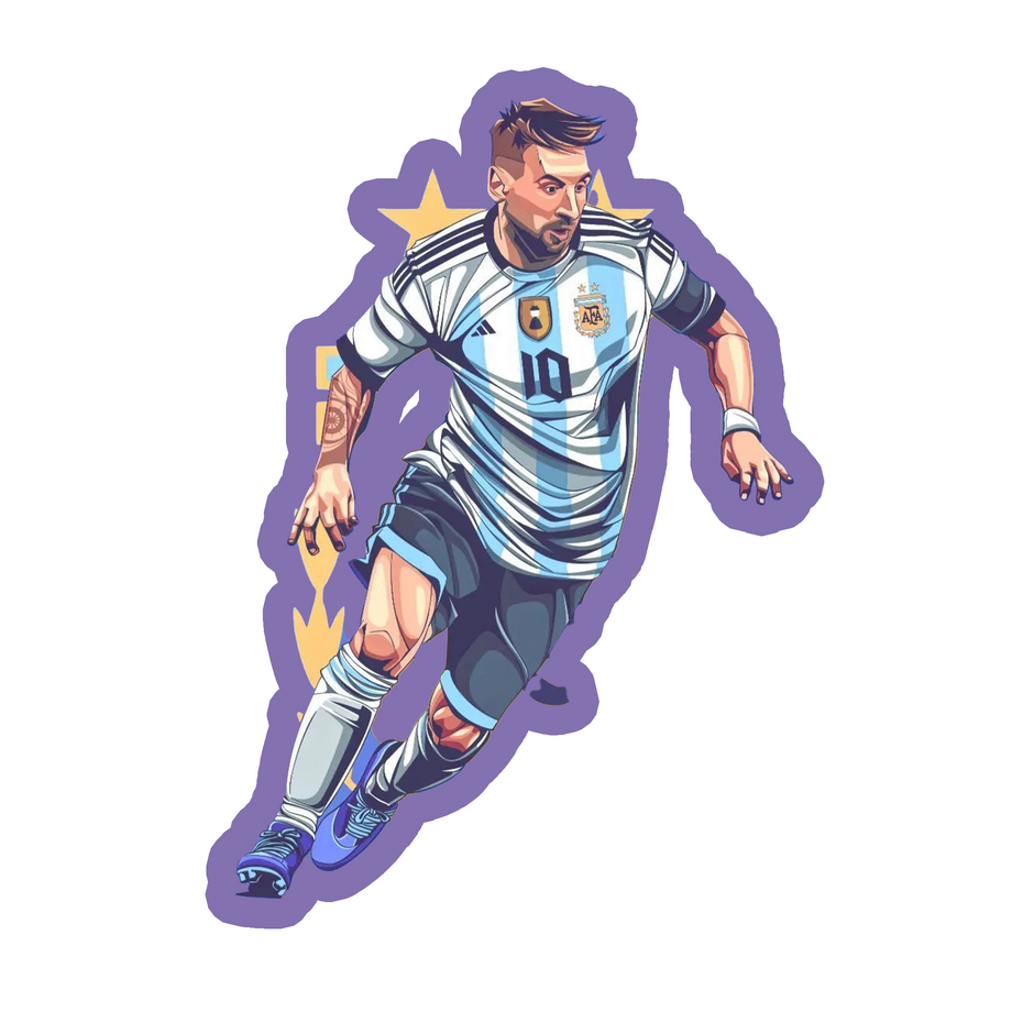 LIONEL MESSI – Stickersbits Guatemala