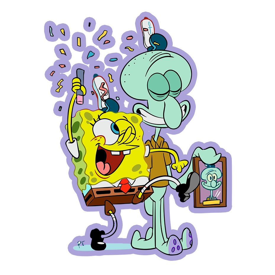STICKER BOB ESPONJA - #2 – Stickersbits Guatemala