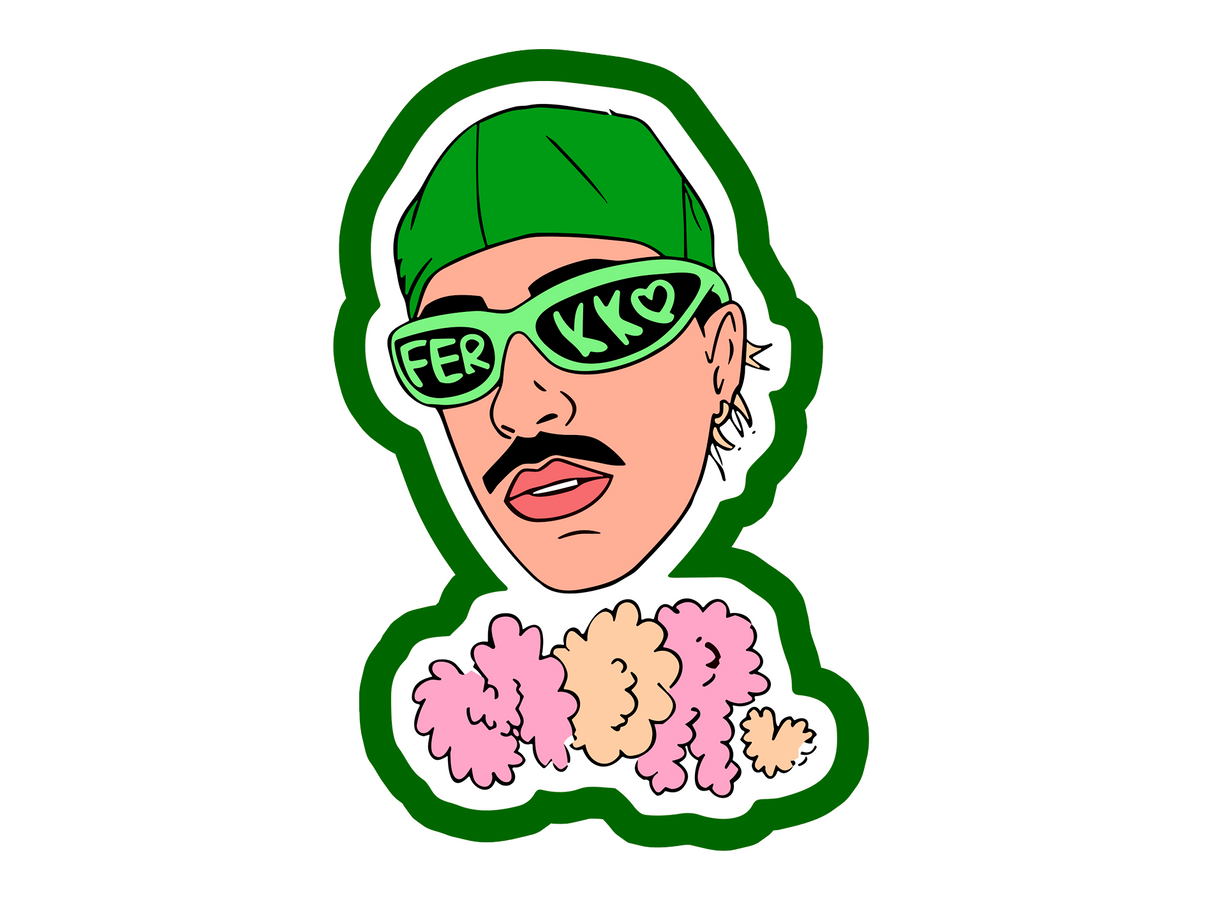 STICKER FERXXO – Stickersbits Guatemala