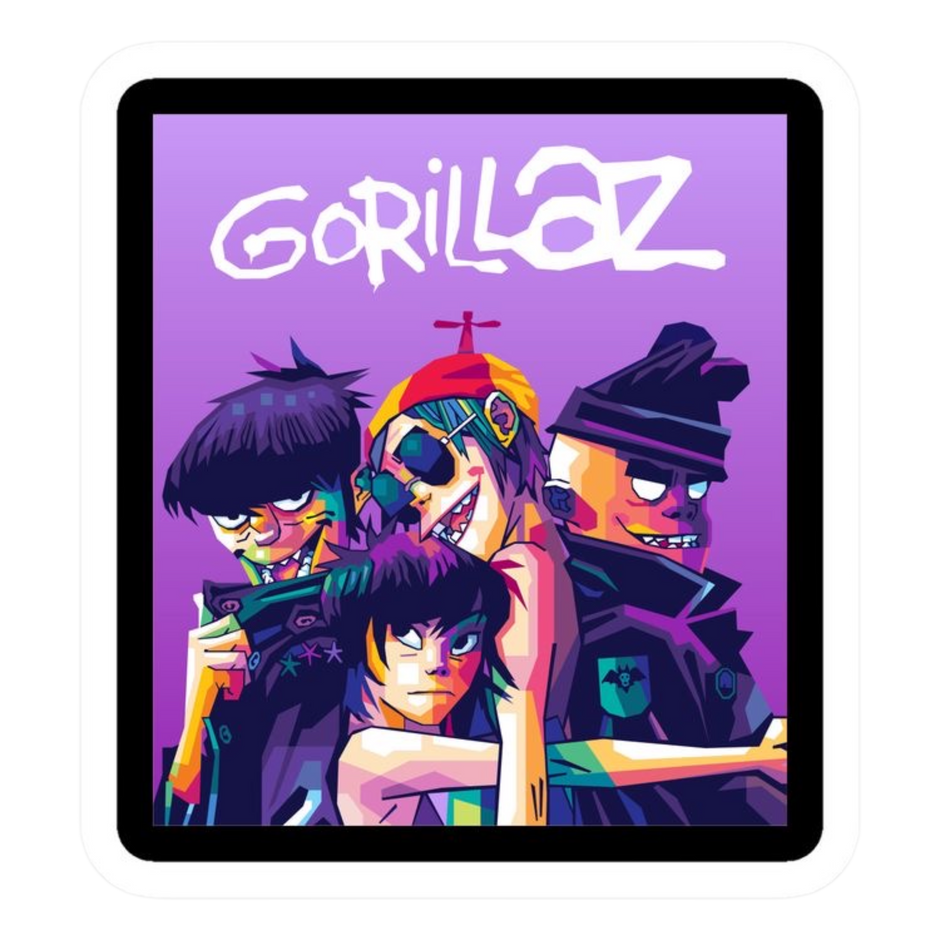 GORILLAZ – Stickersbits Guatemala