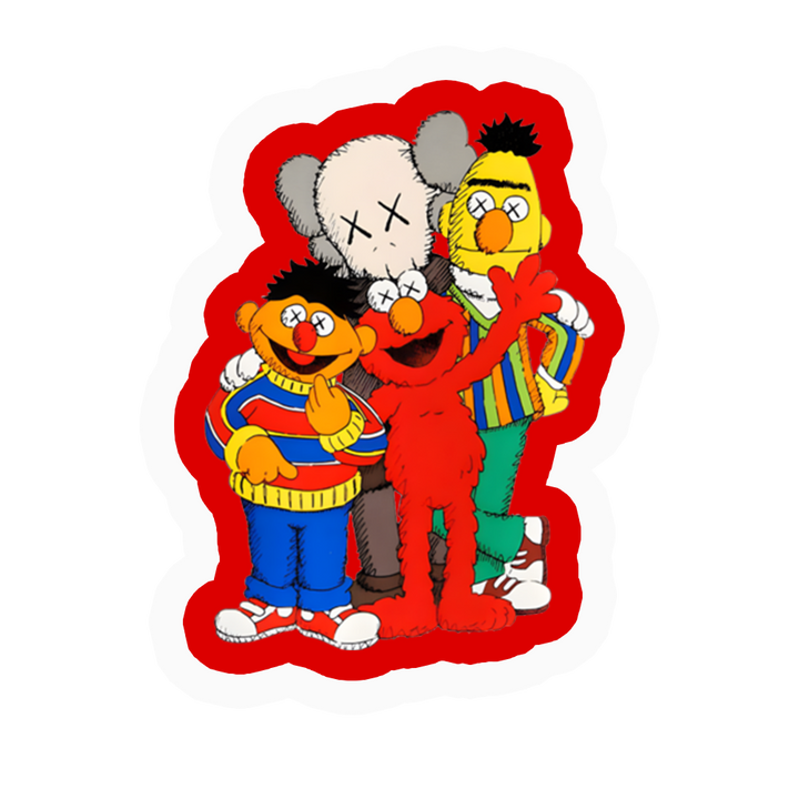 KAWS – Stickersbits Guatemala