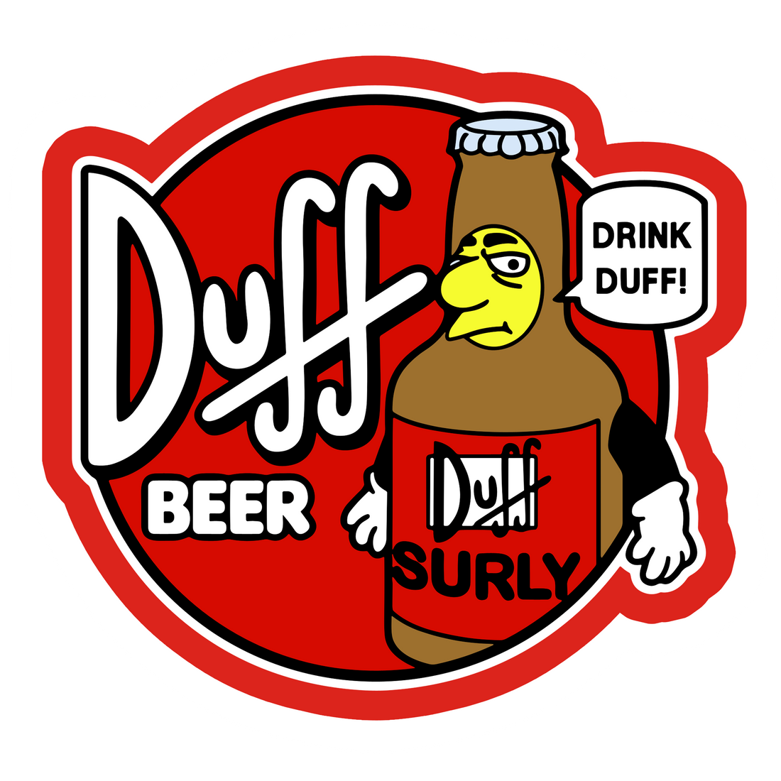 STICKER LOS SIMPSON - #23 – Stickersbits Guatemala